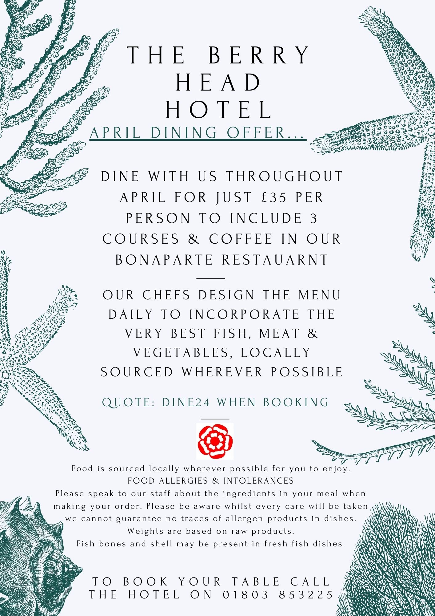 Exclusive Hotel offers in Devon at The Berry Head Hotel